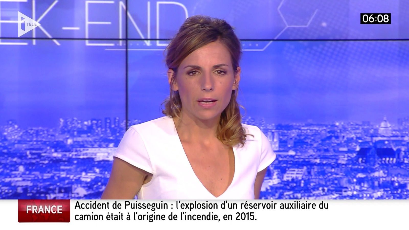 ALICE DARFEUILLE pour LE JOURNAL DE LA NUIT le 2016 07 10 sur i>tele ...