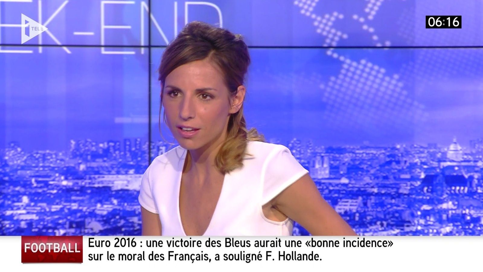 ALICE DARFEUILLE pour LE JOURNAL DE LA NUIT le 2016 07 10 sur i>tele ...