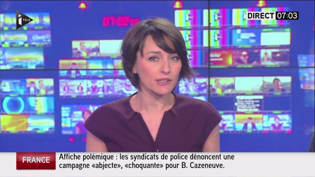 AMANDINE BEGOT pour LA MATINALE INFO sur i>tele le 2016 04 19 ...