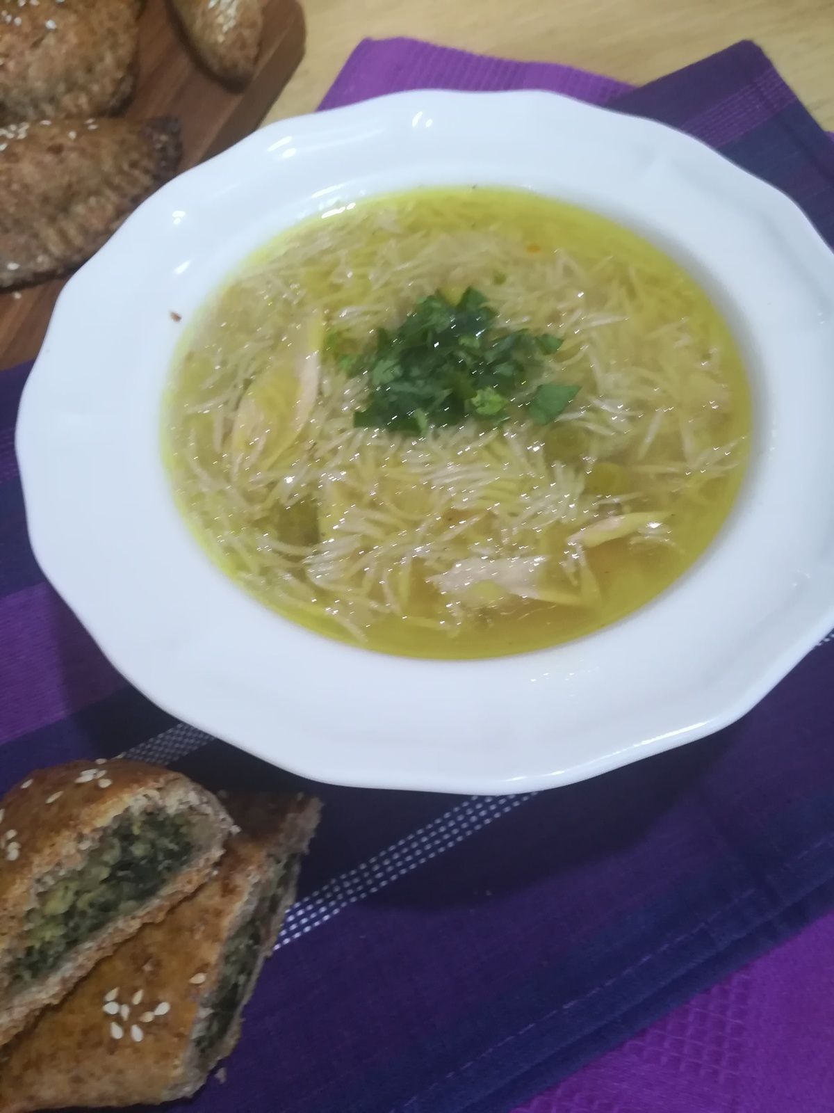 Chorba beida mkatfa-akda (soupe blanche) /Recette Algérienne - Univers ...