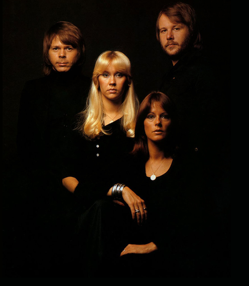 abba, une formation suédoise qui révolutionna le monde de la pop voilà ...