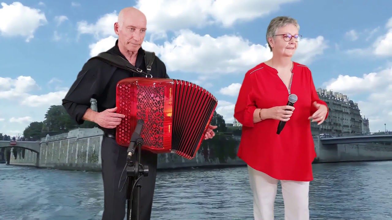 alec masson, un accordéoniste hors pair avec sa compagne Martine qui ...