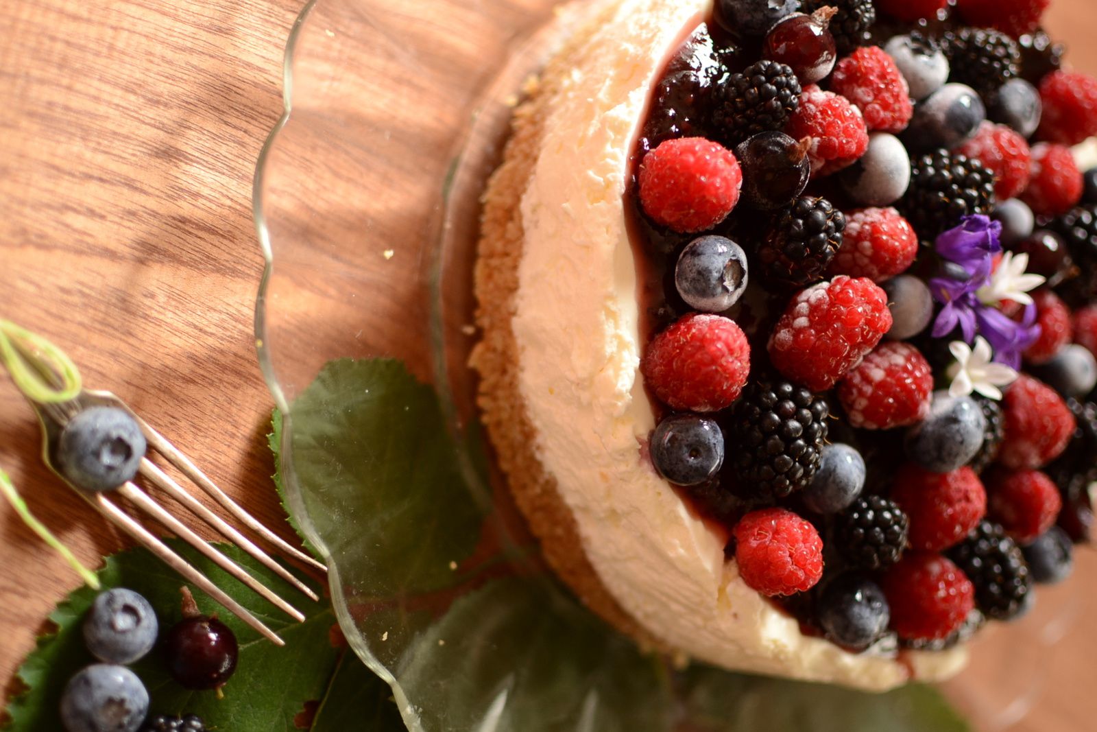 Chessecake aux fruits rouges #anniversaire - Hum, ça sent bon ...