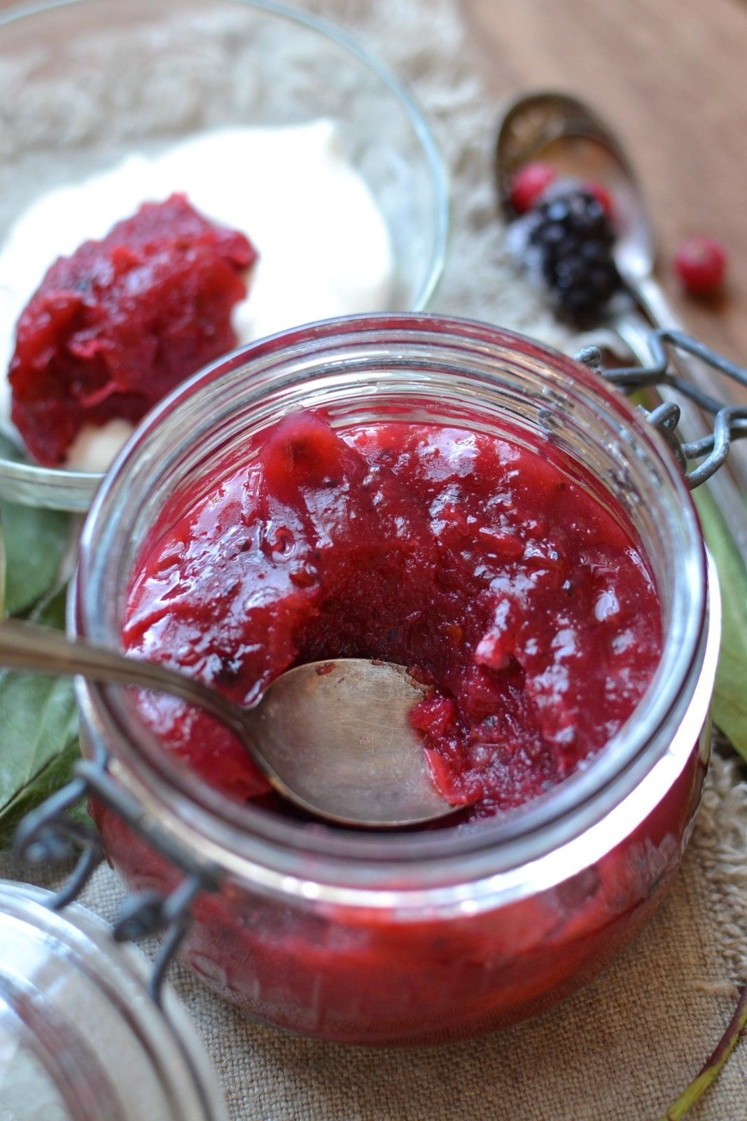 Rote Grütze - compote de fruits rouges - Hum, ça sent bon ...