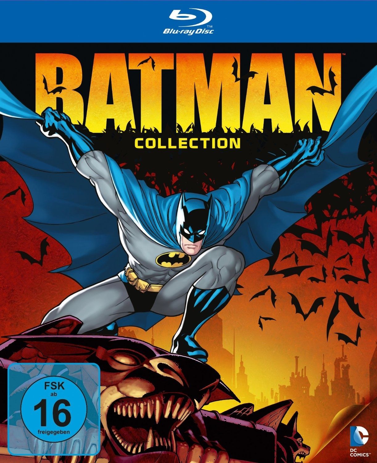 Batman collection en coffret 9blu-ray