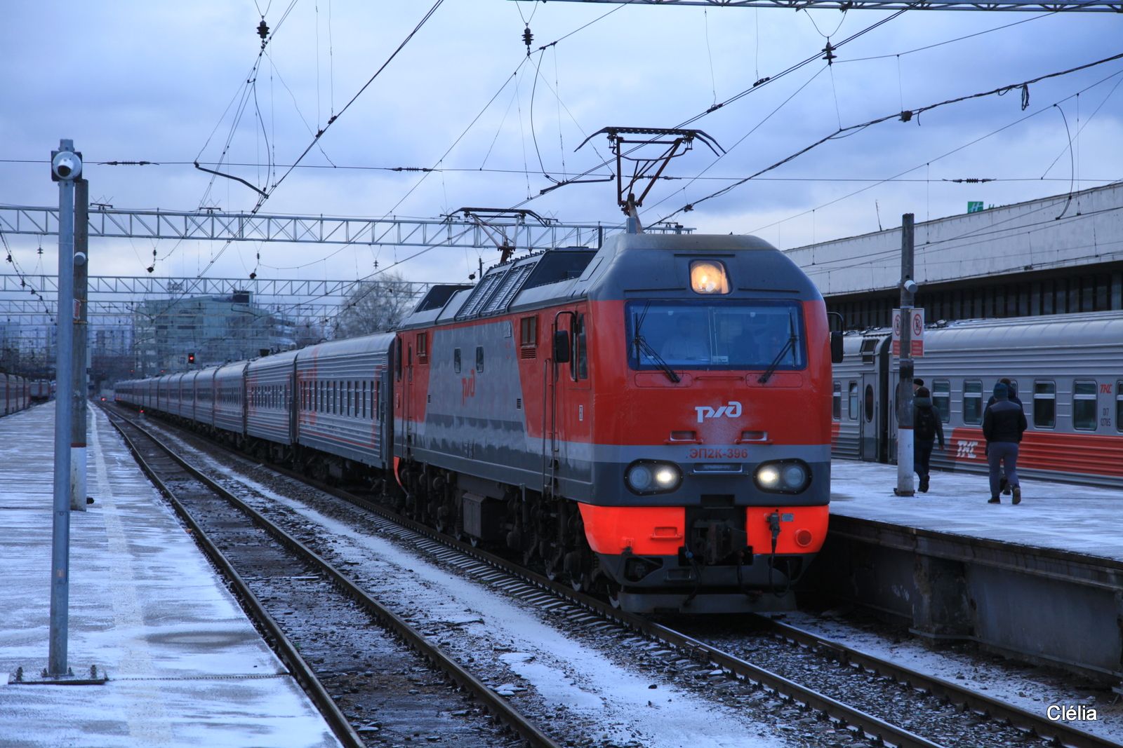 Matériel moteur des chemins de fer russes