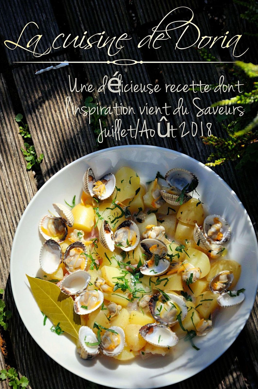 Chaudrée de coques, terre et mer