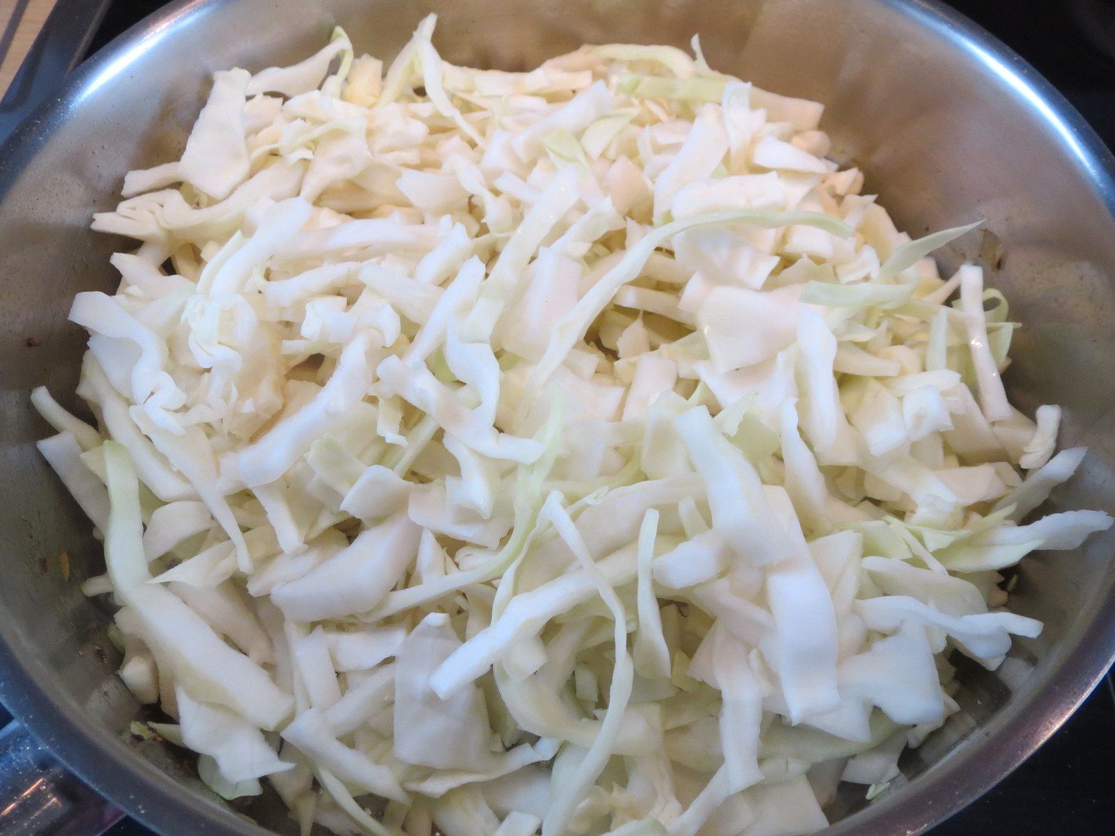 Poêlée de chou à l'huile de coco - Mymie cuisine