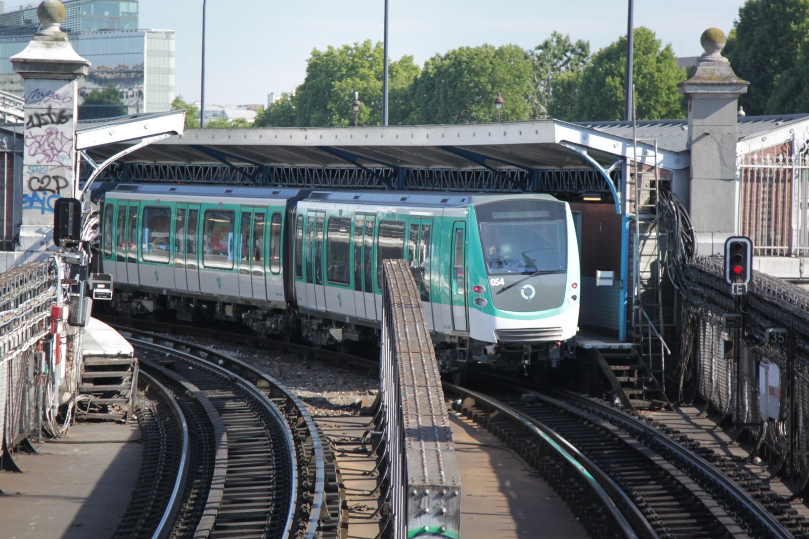 Liste des lignes de métro RATP 1 à 7 - IRR - Information Réseau RATP