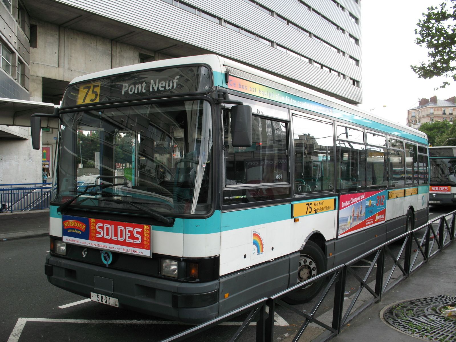 Les lignes de bus RATP 52 à 76 - IRR - Information Réseau RATP