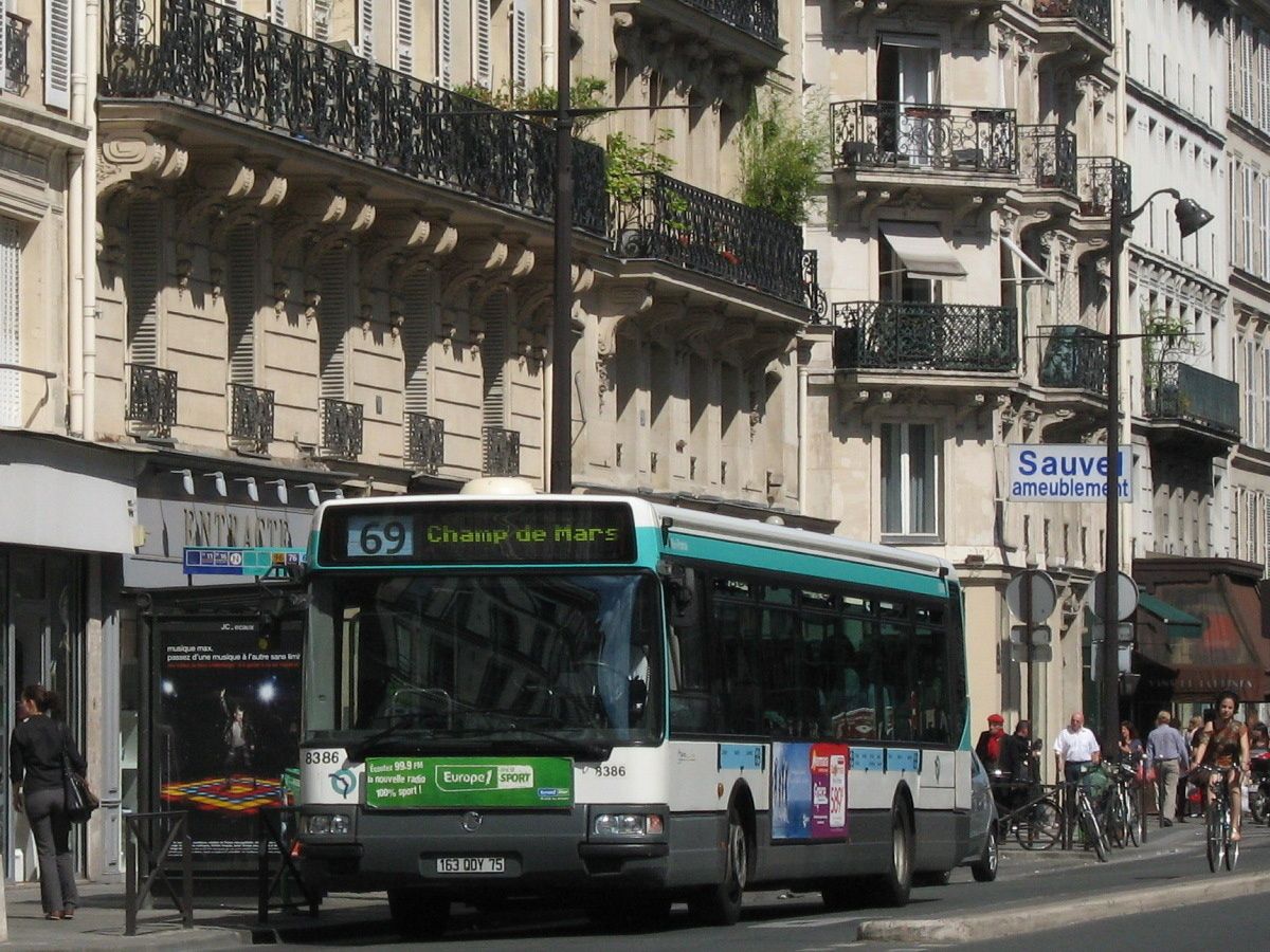 Les lignes de bus RATP 52 à 76 - IRR - Information Réseau RATP