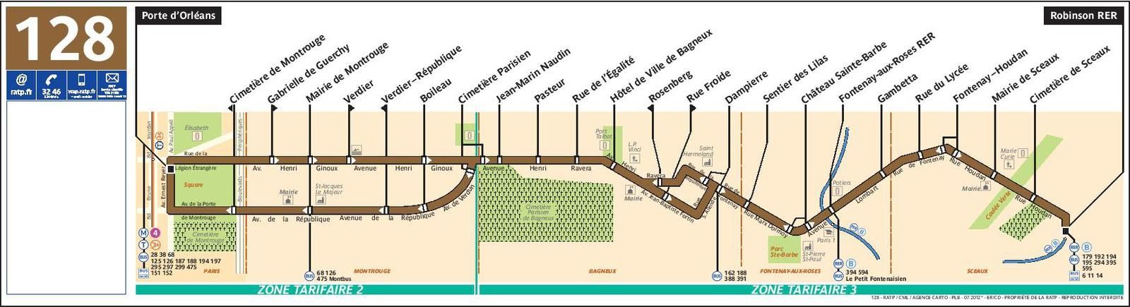 Du nouveau sur les lignes de bus RATP 150, 128, 269/270/370, 211/321 ...