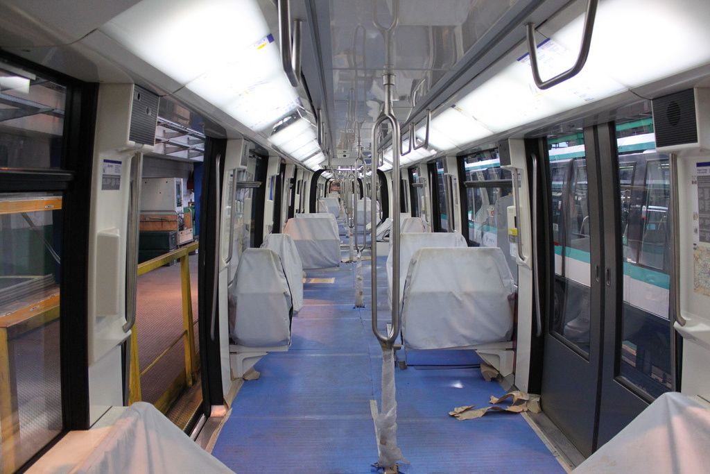 Le MP05 : nouveau matériel à pneus - IRR - Information Réseau RATP