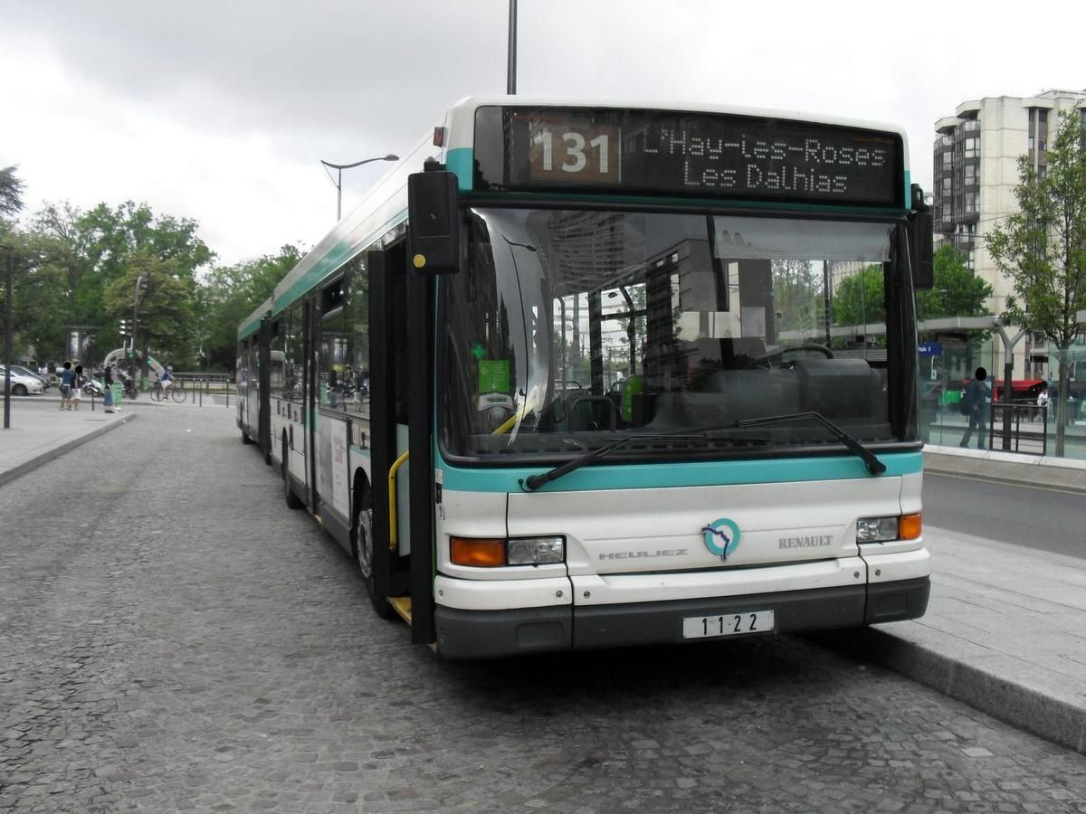 La ligne de bus RATP 131 : Porte d'Italie - Rungis-La Fraternelle RER ...