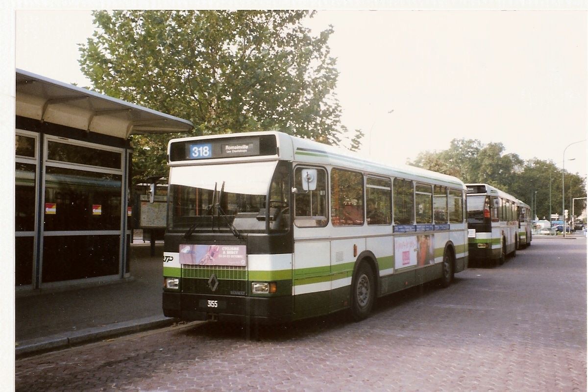 Ligne de bus RATP 318 : Château de Vincennes - Bobigny-Pantin-Raymond ...