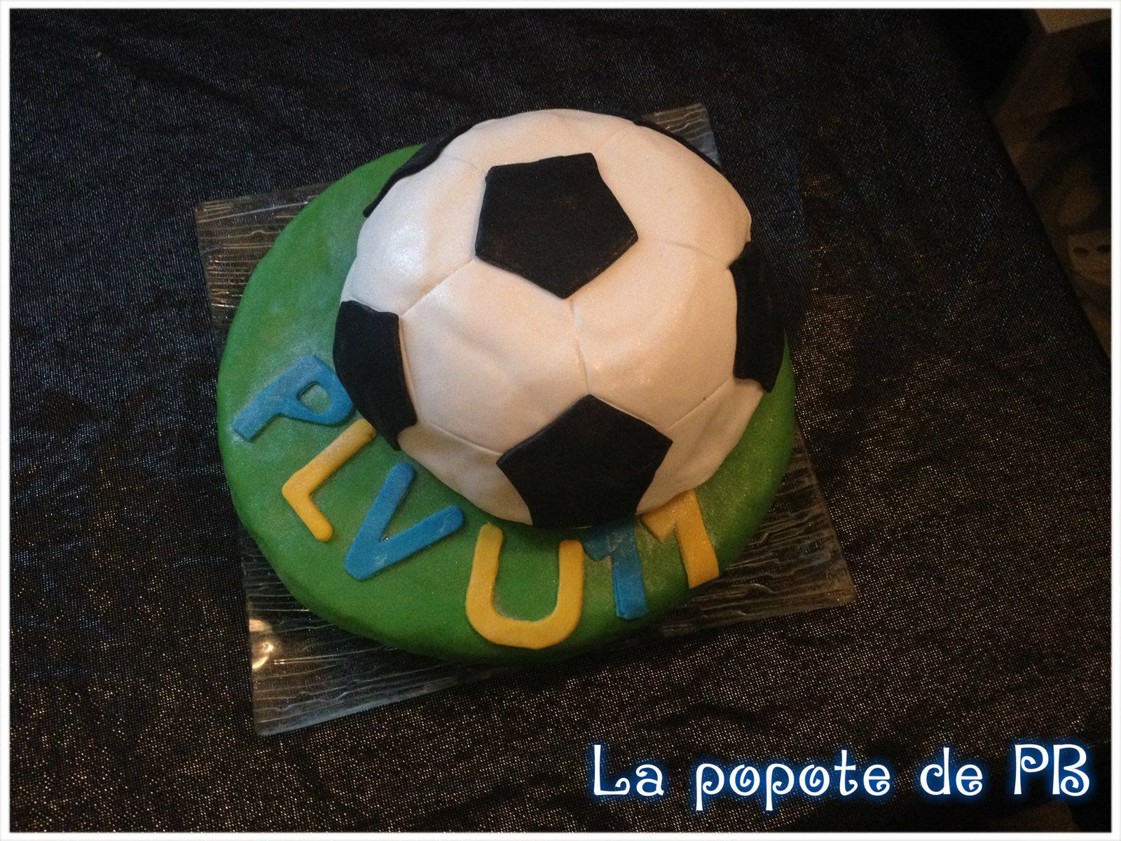 Gâteau football - Popote de petit_bohnium