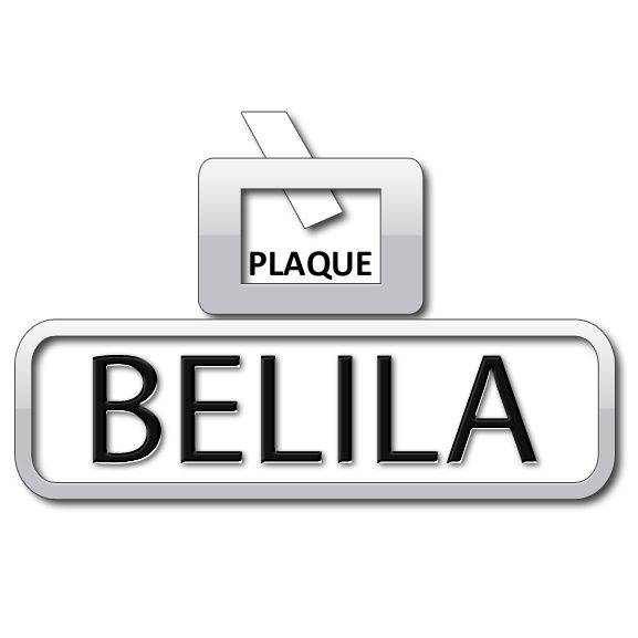 Plaque Belila - Plaque rétro-éclairée minéralogique à LED pour Auto ...