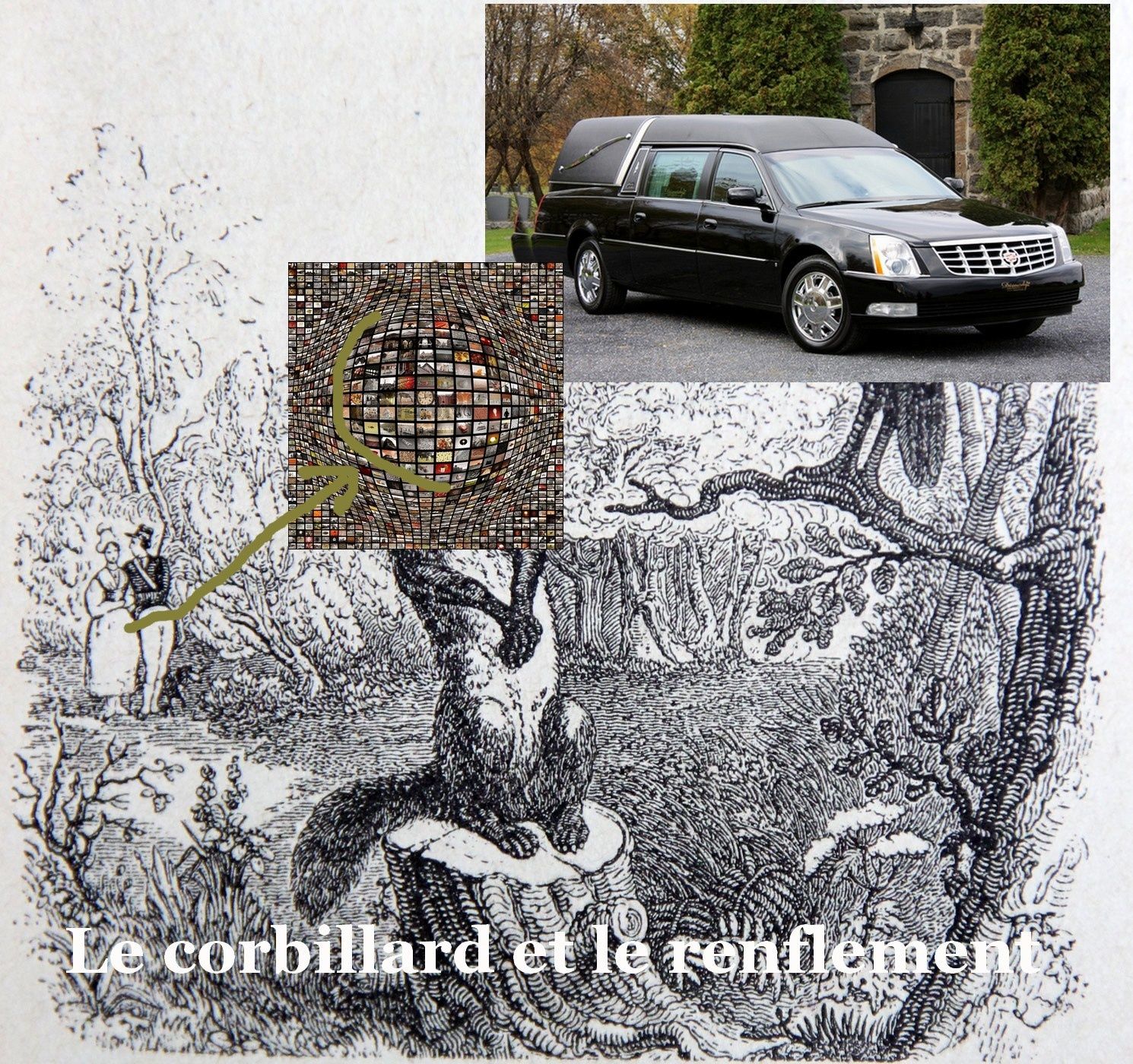 Réécriture S+7 - Le corbillard et le renflement - i-voix