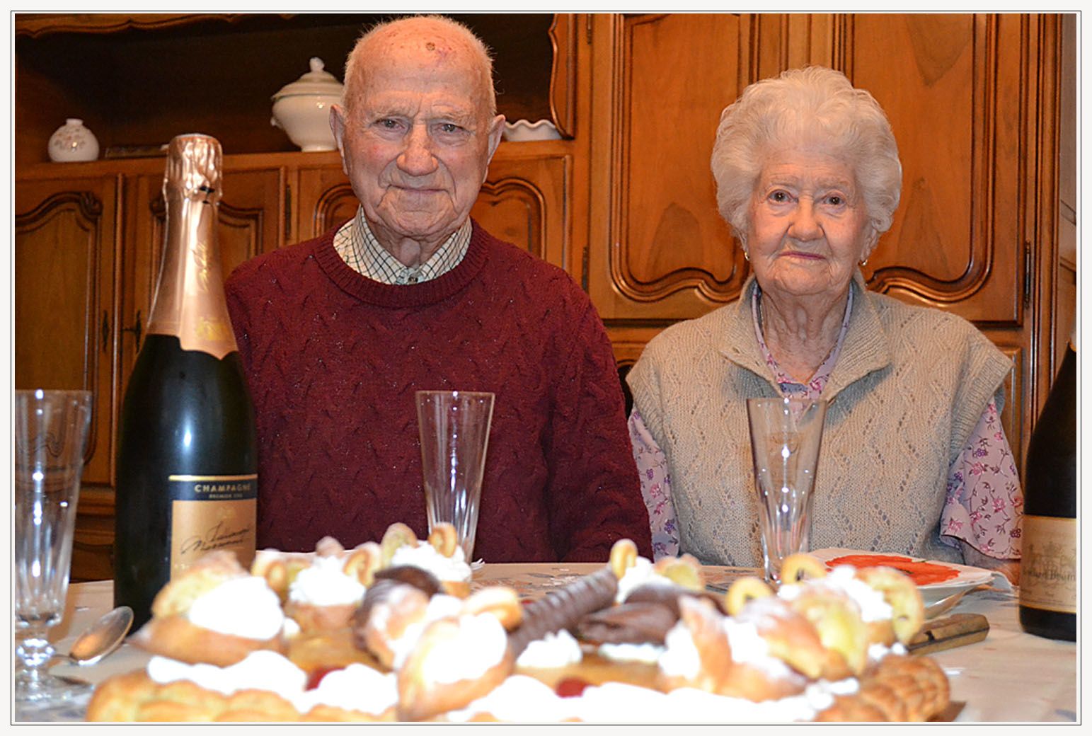 Moriez : Noces de platine pour Huguette et Roger - Actualites locales ...