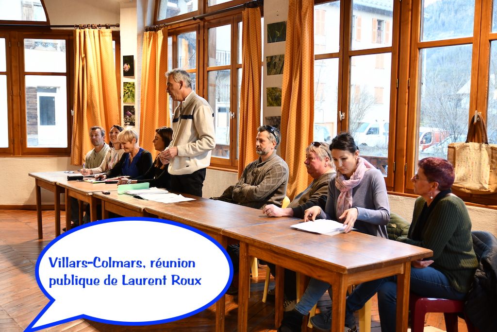 Villars-Colmars, réunion publique de Laurent Roux - Actualites locales ...