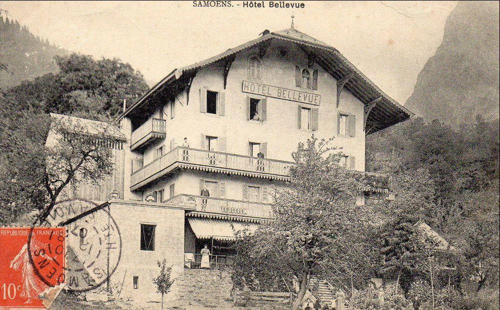 Samoëns : Hotel Bellevue - HIER A SAMOENS