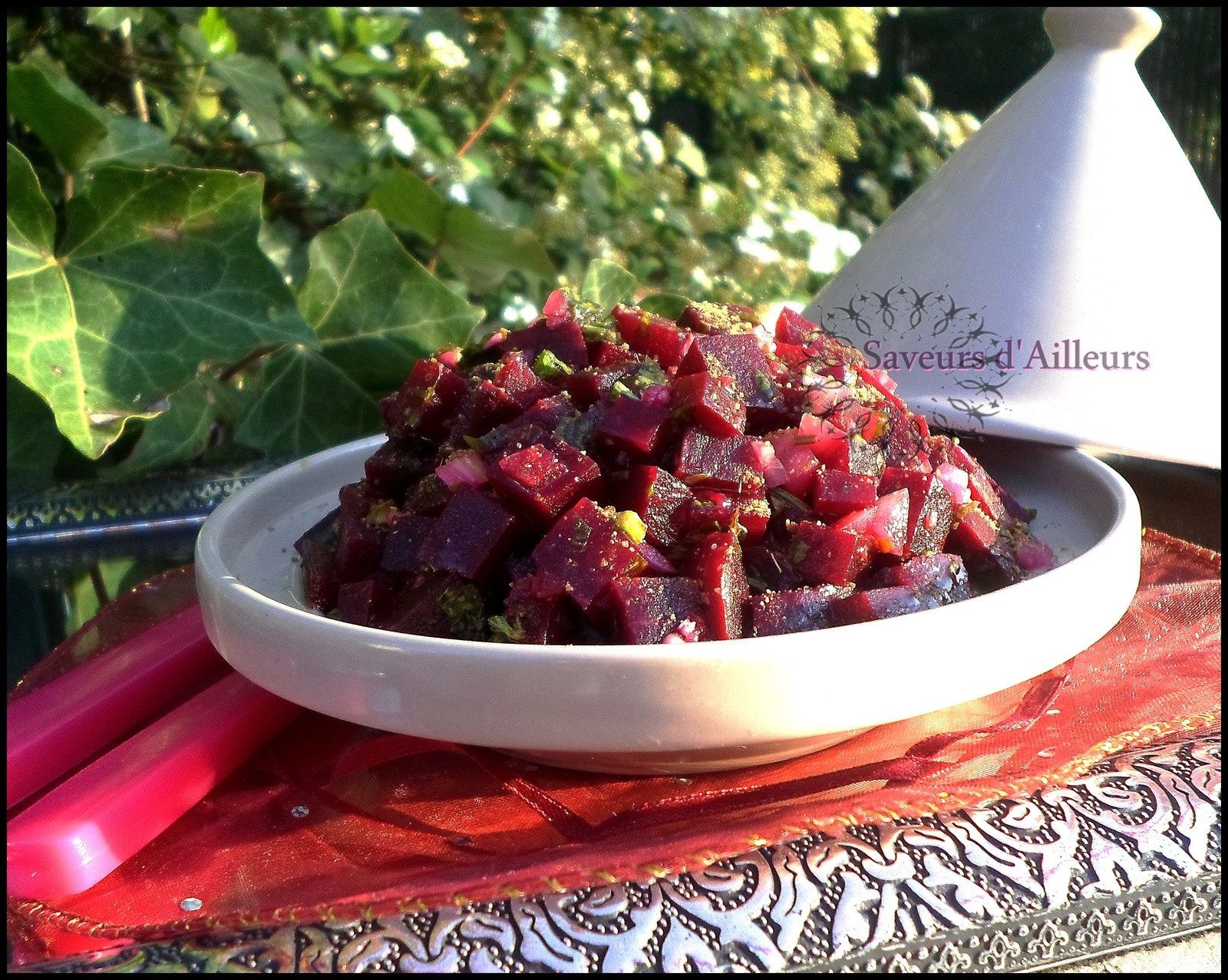Salade de betterave au cumin ( Version Marocaine)