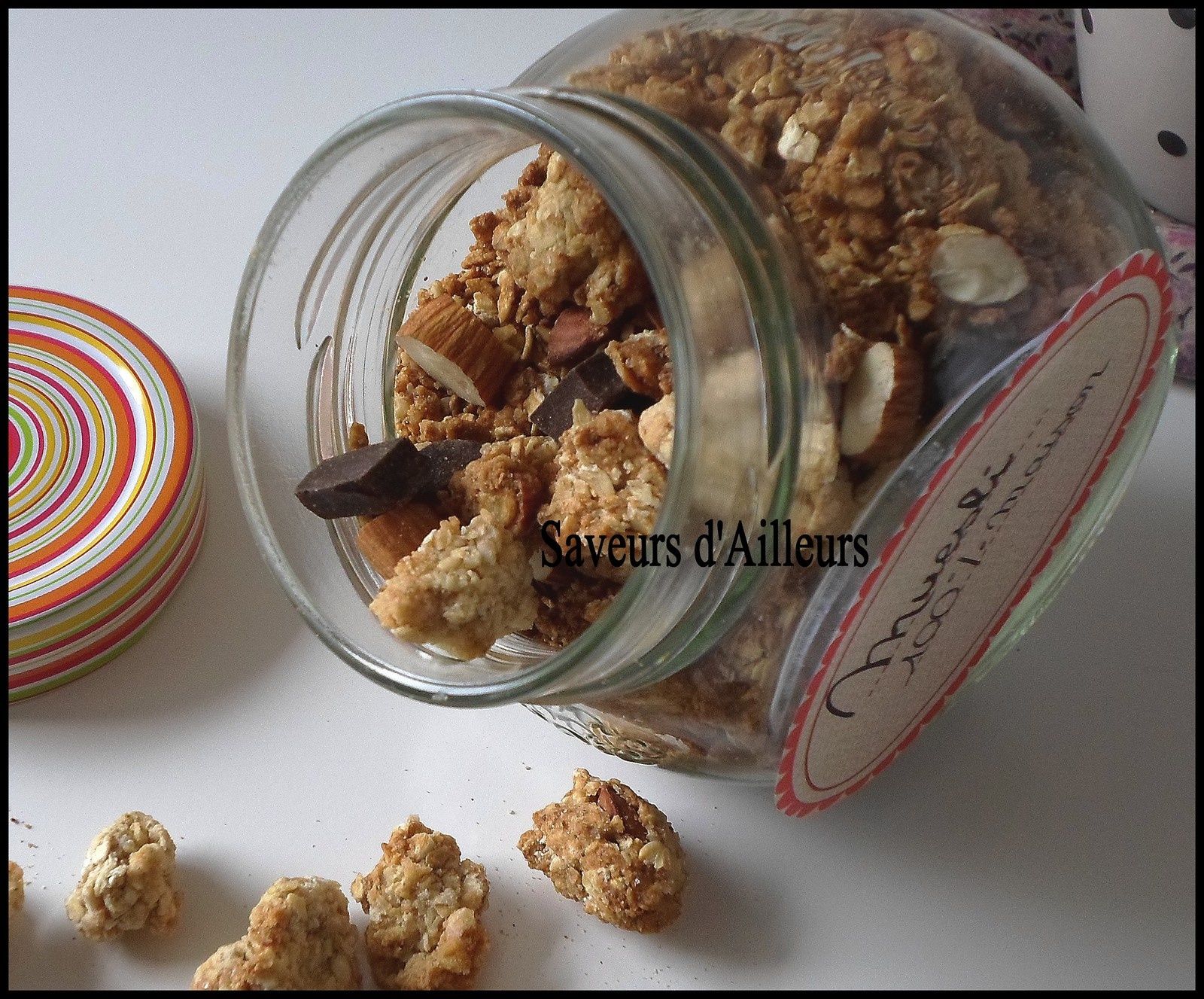 Muesli croquant aux fruits secs / chocolat