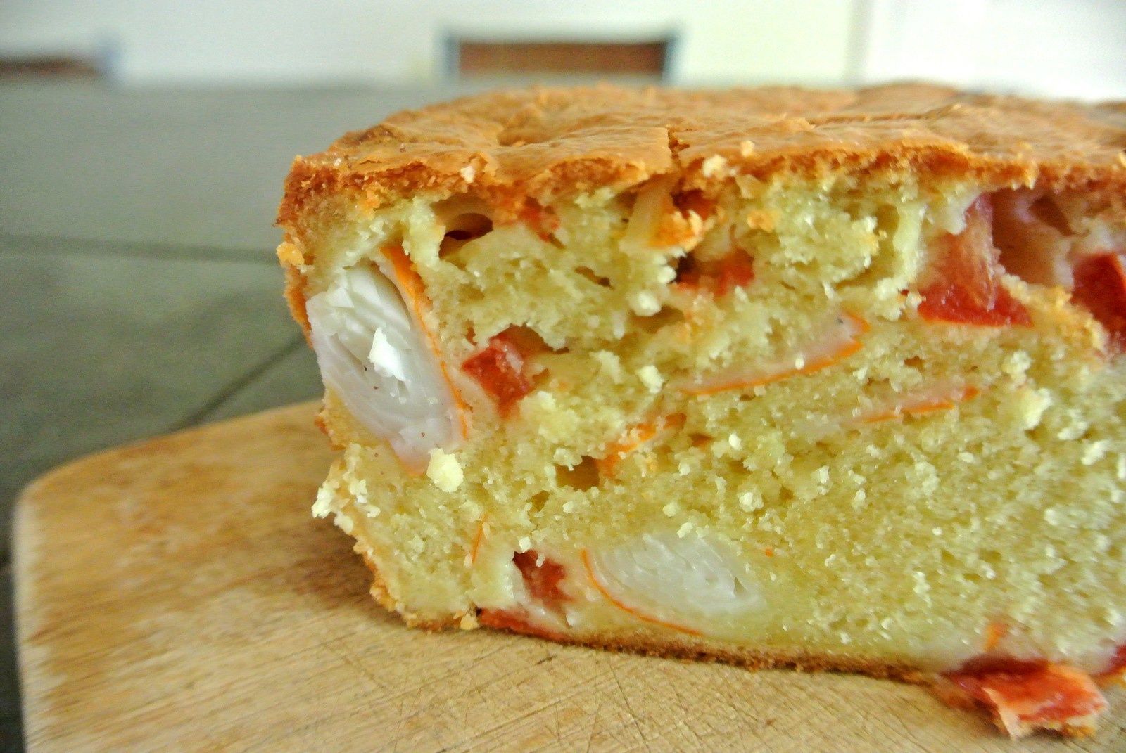 Cake surimi tomates - Atelier de Brigitte, cuisine, recettes, partages,