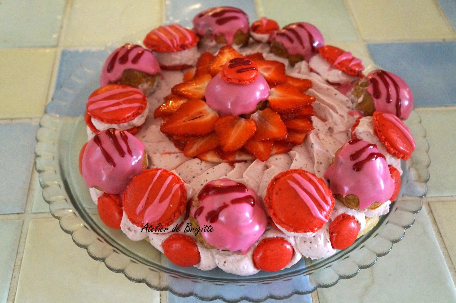 Saint-Hô-fraises - Atelier de Brigitte, cuisine, recettes, partages,