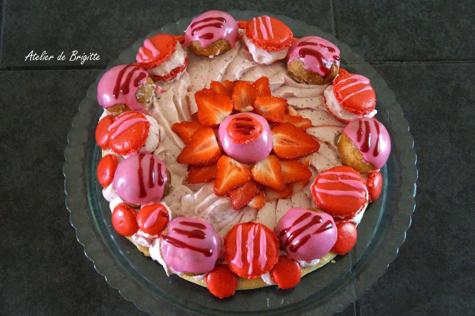 Saint-Hô-fraises - Atelier de Brigitte, cuisine, recettes, partages,