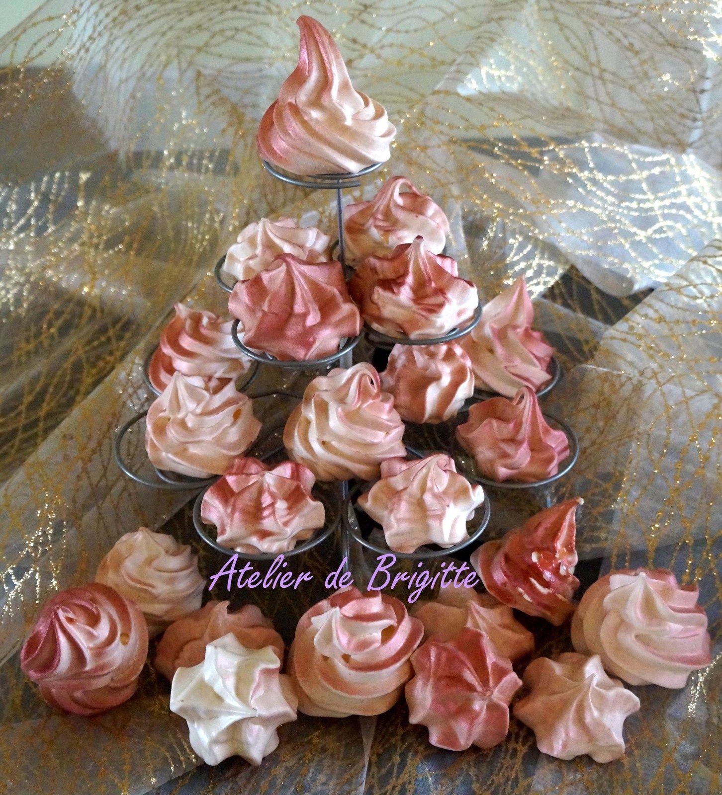 Meringues fourrées au Lemon Curd (curd citron) ou Meringues de ...