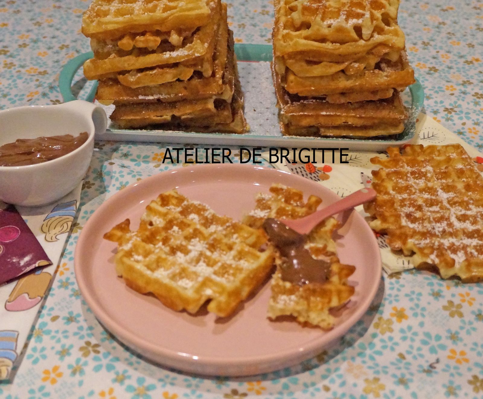 Gaufres des foires et fêtes foraines - Atelier de Brigitte, cuisine ...
