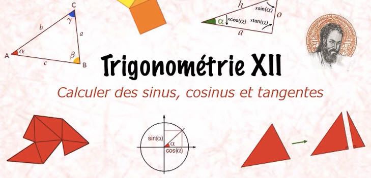 2nd Trigonomtrie Valeurs Remarquables De Cosinus Et Sinus