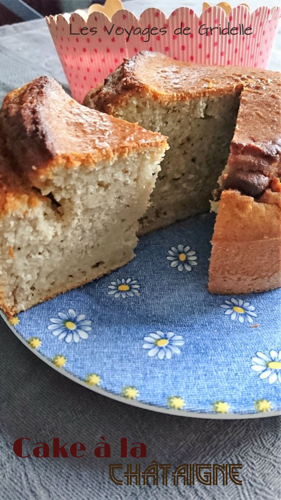 Cake à la Crème de Châtaigne - Les Voyages de Gridelle