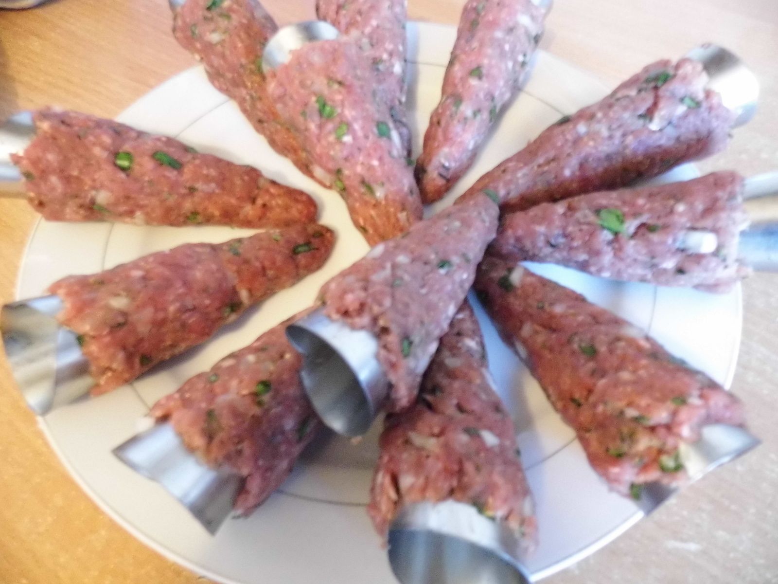 Cornets de viande panés - Ma vitrine à délices