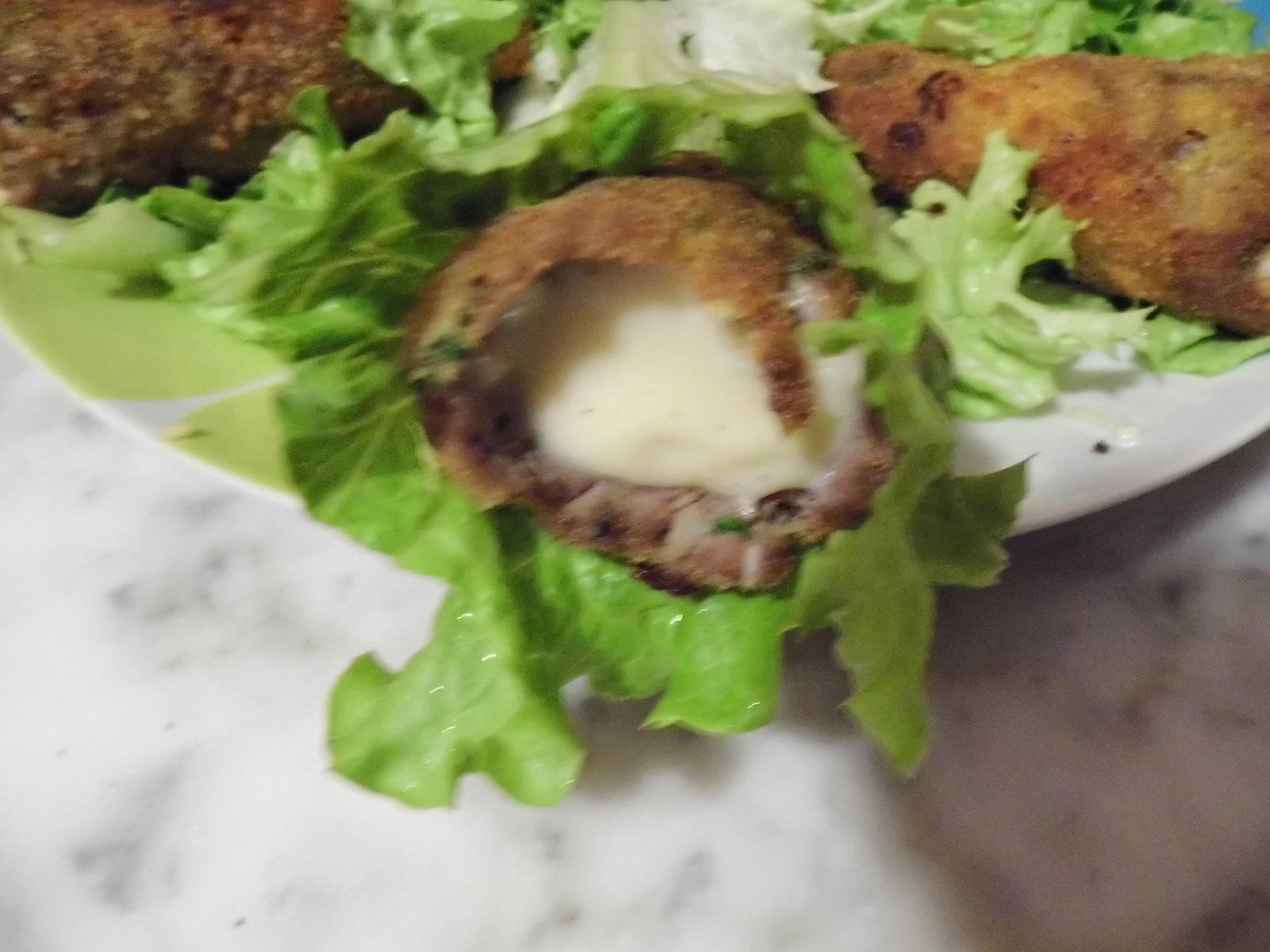 Cornets de viande panés - Ma vitrine à délices