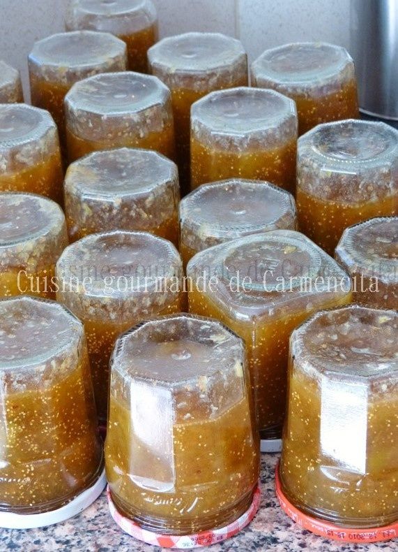 Confiture de figues vertes - Cuisine gourmande de Carmencita