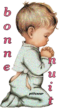 Bonne Nuit - Enfant - Garçon - Prière - Gif scintillant - Gratuit - Le ...