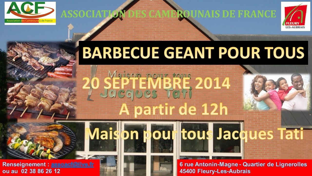 BARBECUE 2014 - Association des Camerounais de France