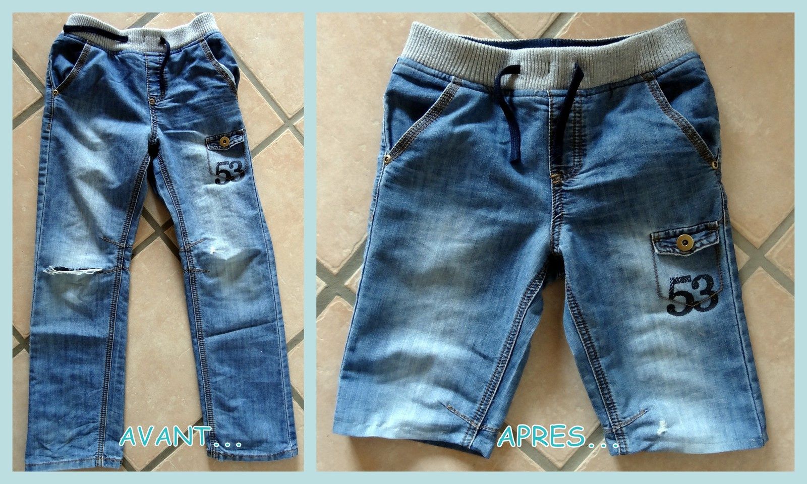 Coudre un bermuda en 15 minutes - Yette Créations