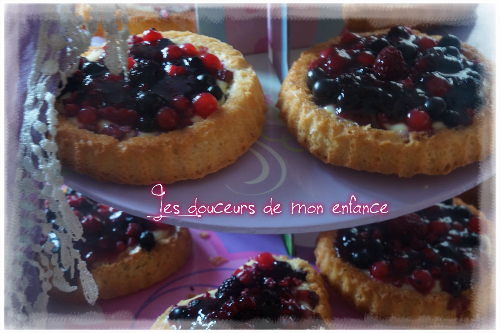 Tartelettes renversées aux fruits rouges - Les douceurs de mon enfance