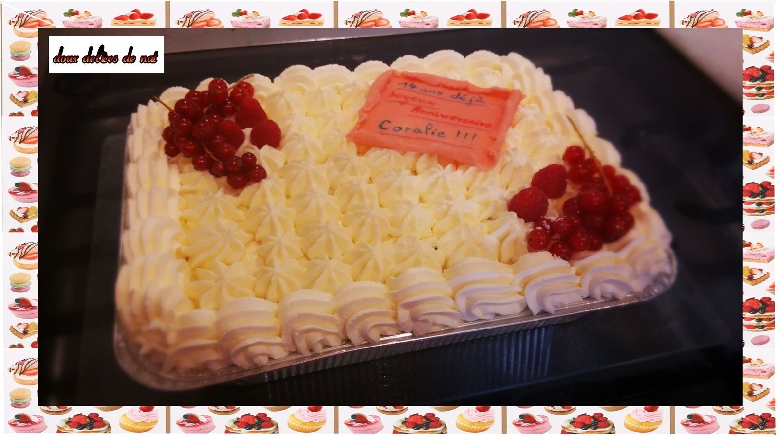 Tiramisu aux fruits rouges : - Doux Délices De Nat