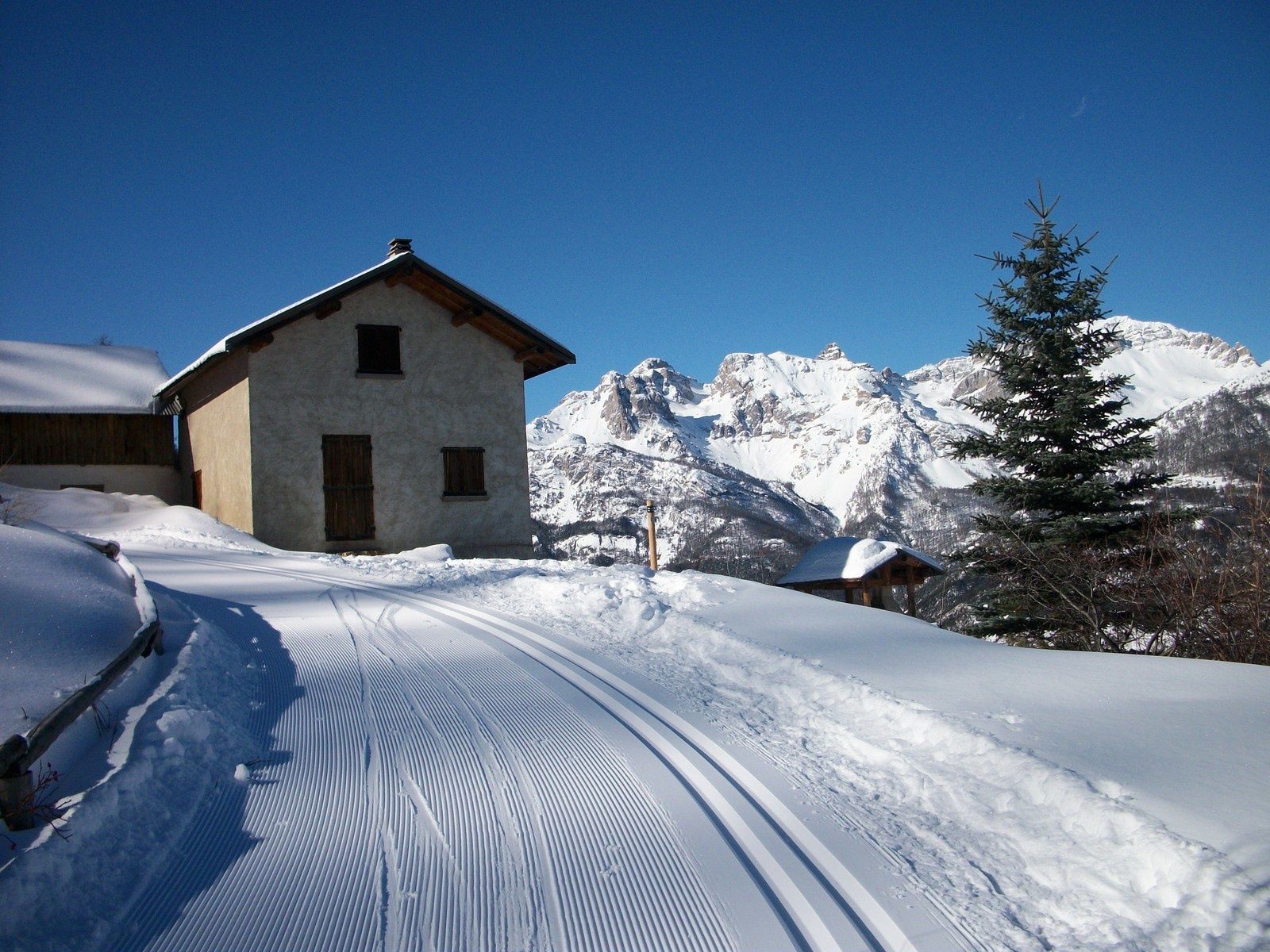 SKI NORDIQUE AU MELEZIN - RANDO HAUTES ALPES