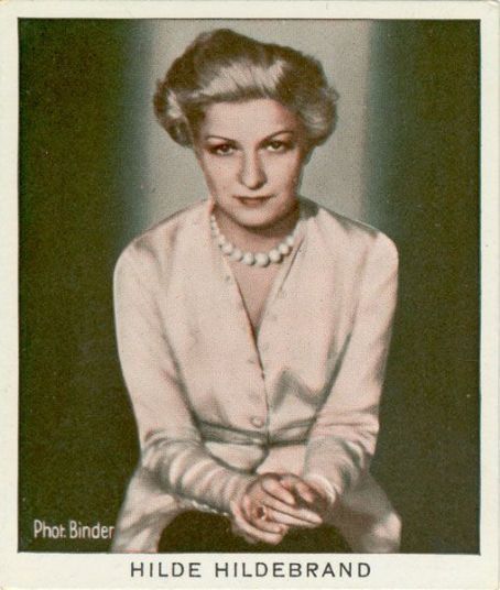 Hildebrand Hilde - Mémoires de Guerre