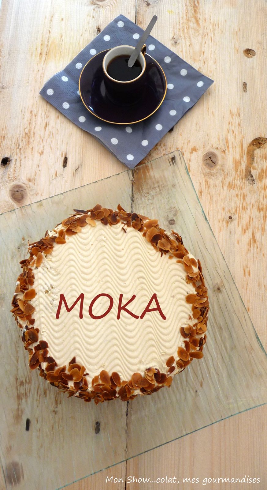 GATEAU MOKA et sa crème au beurre légère de Christophe FELDER - Mon ...