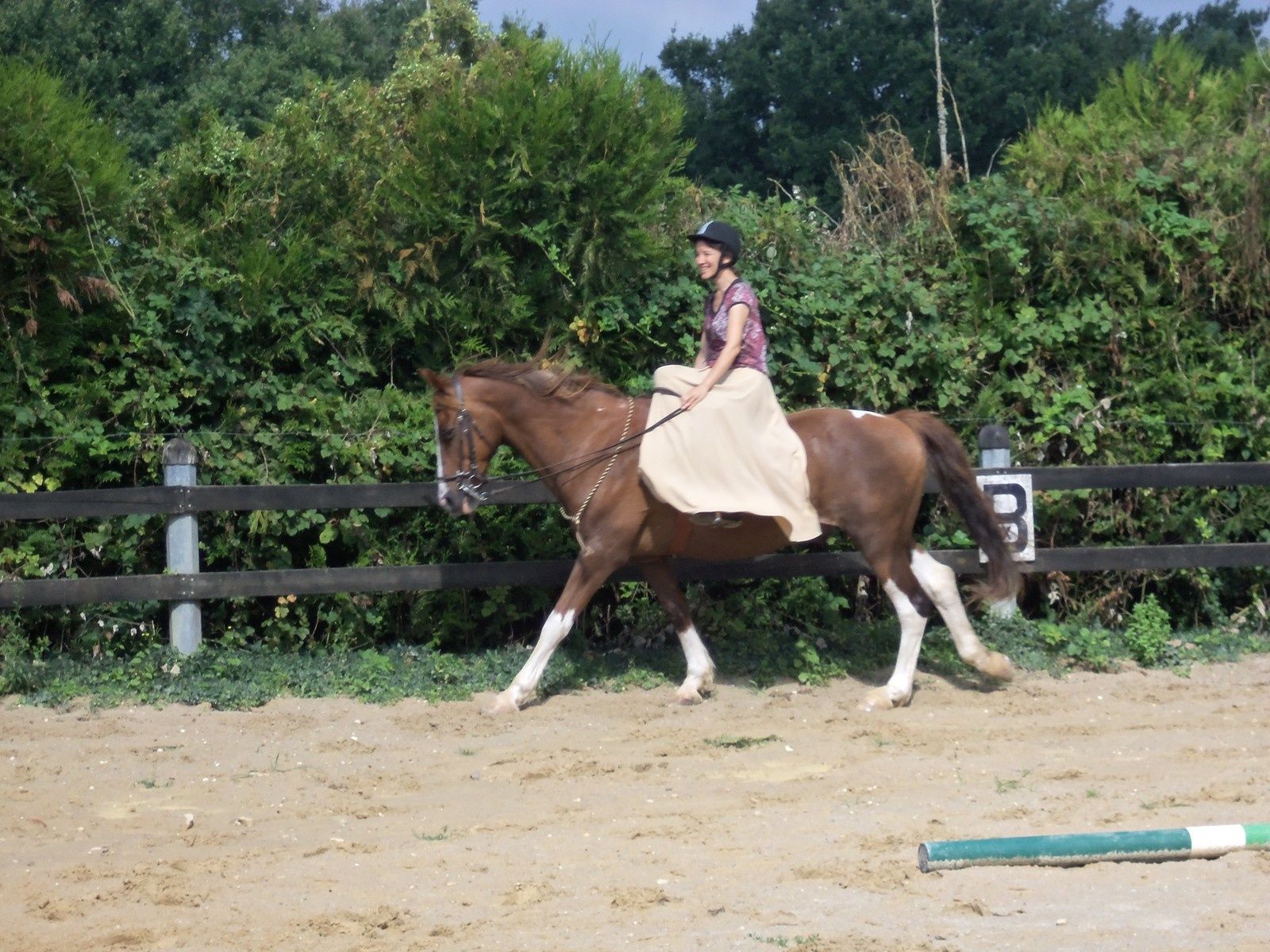 Séance monte en amazone suite! - Equitation monte en amazone