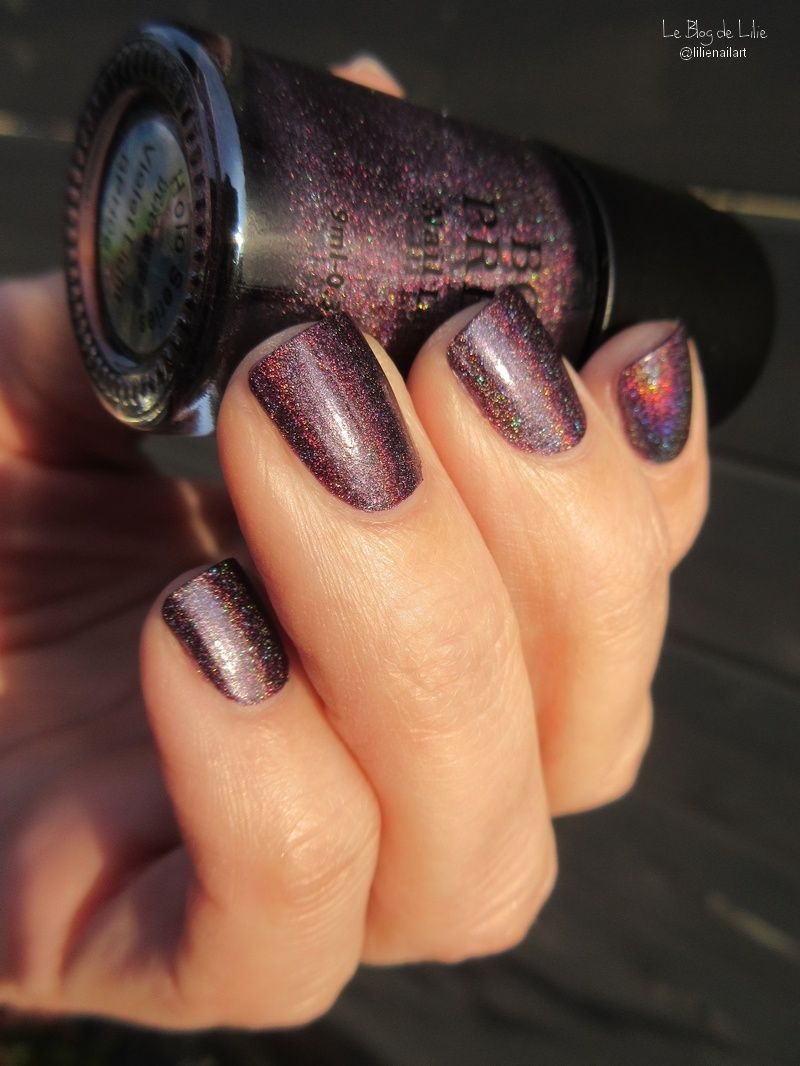 Born Pretty Holo Series - Violet Light - Le Blog de Lilie