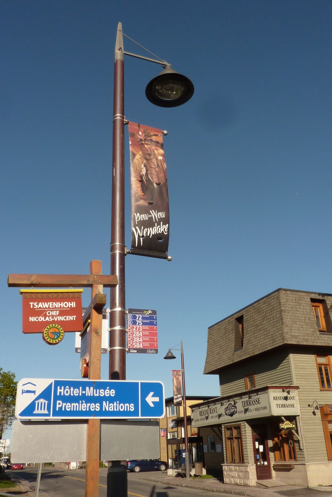 Wendake, réserve indienne... - Pat au Québec