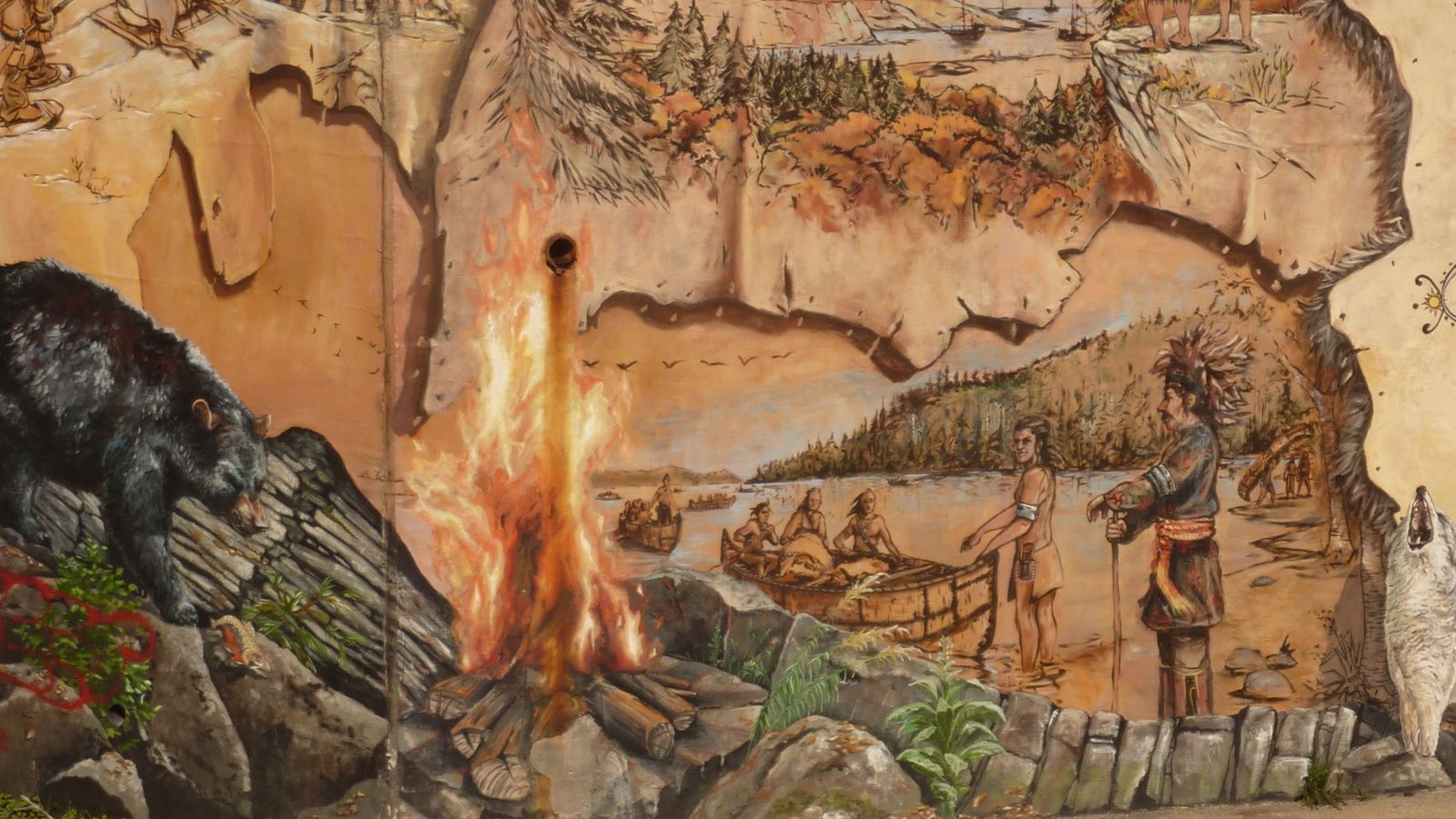 Wendake, réserve indienne... - Pat au Québec