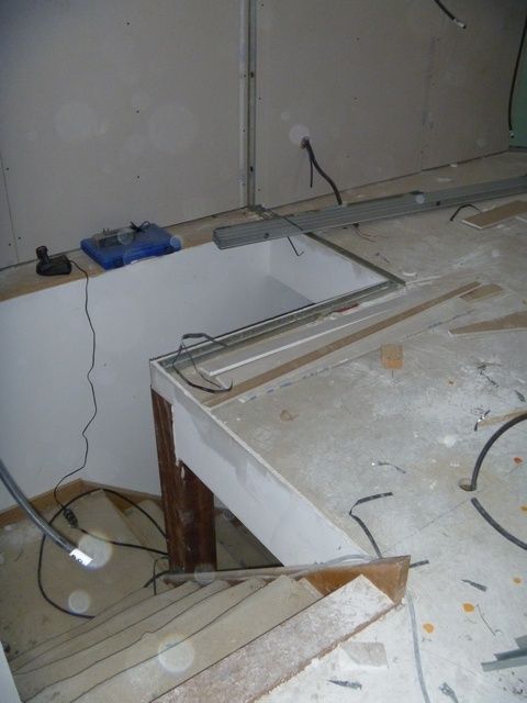 coin lecture, séparation escalier - La cabanne à xavier